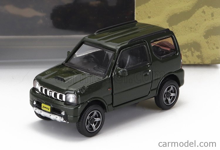 BM-CREATIONS BM64B0068 Masstab: 1/64 | SUZUKI JIMNY JB23 RHD 1998 GREEN