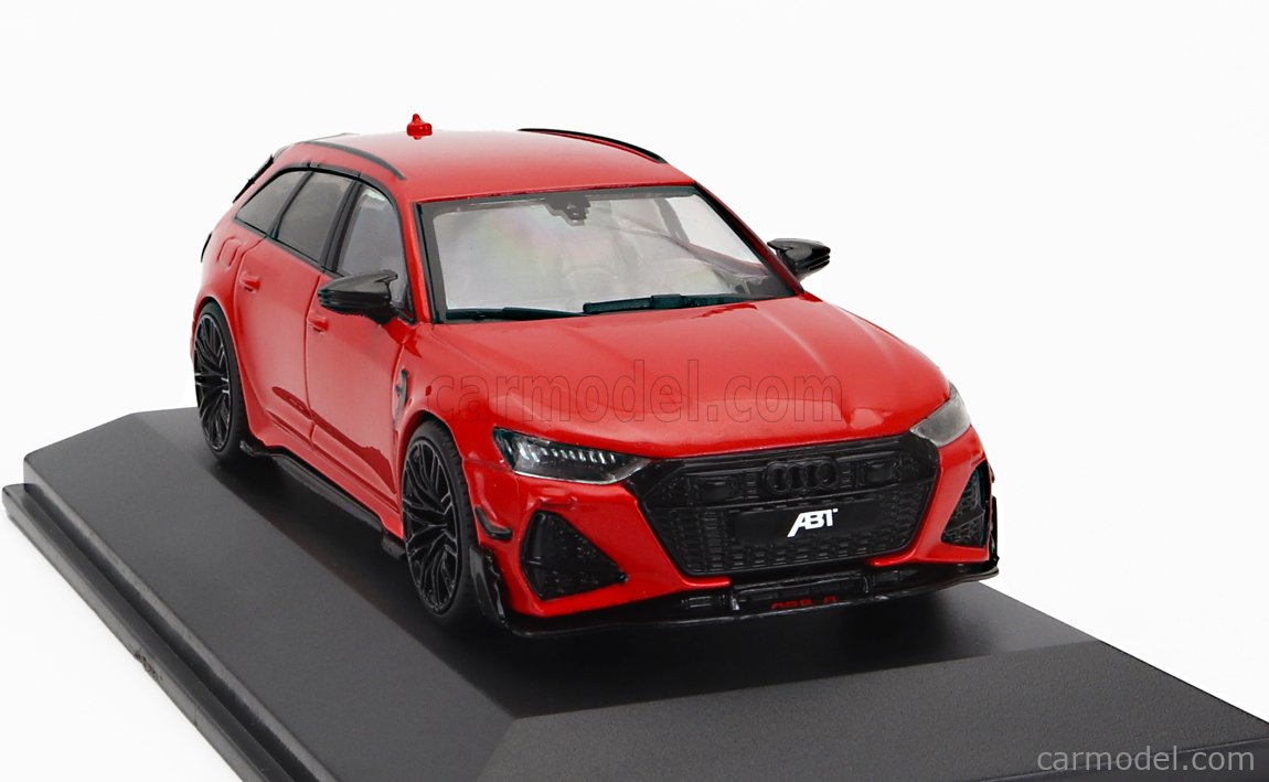 SOLIDO 4310706 Scala 1/43 | AUDI A6 RS6-R ABT SW STATION WAGON 2022 RED