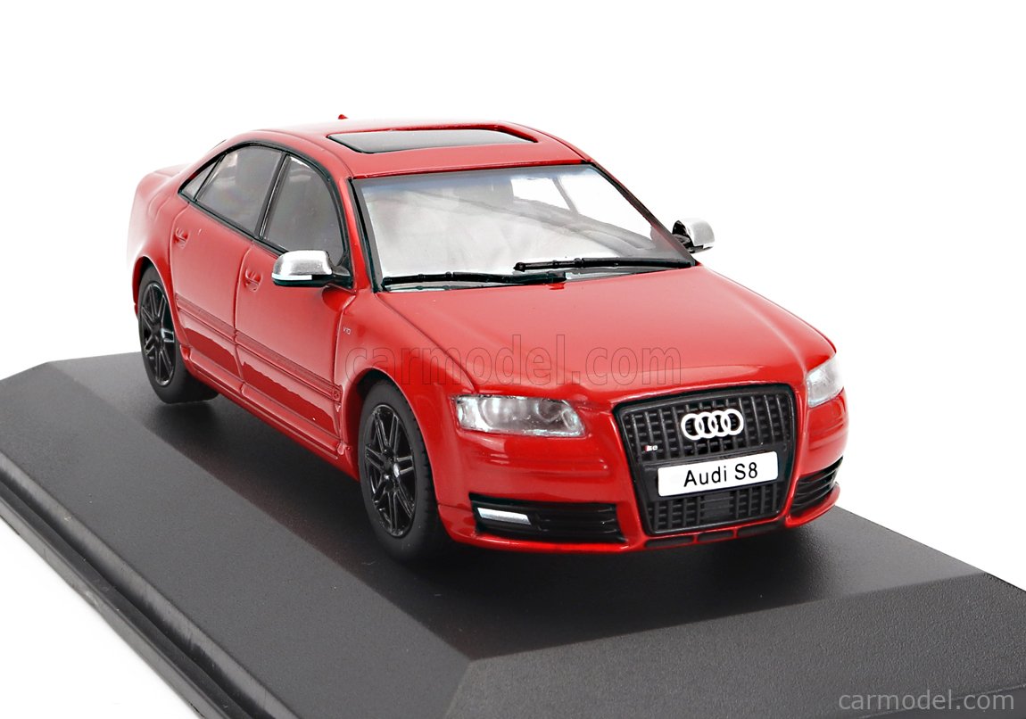 SOLIDO 4313304 Scala 1/43 | AUDI A8 S8 (D3) 5.2i V10 2010 RED