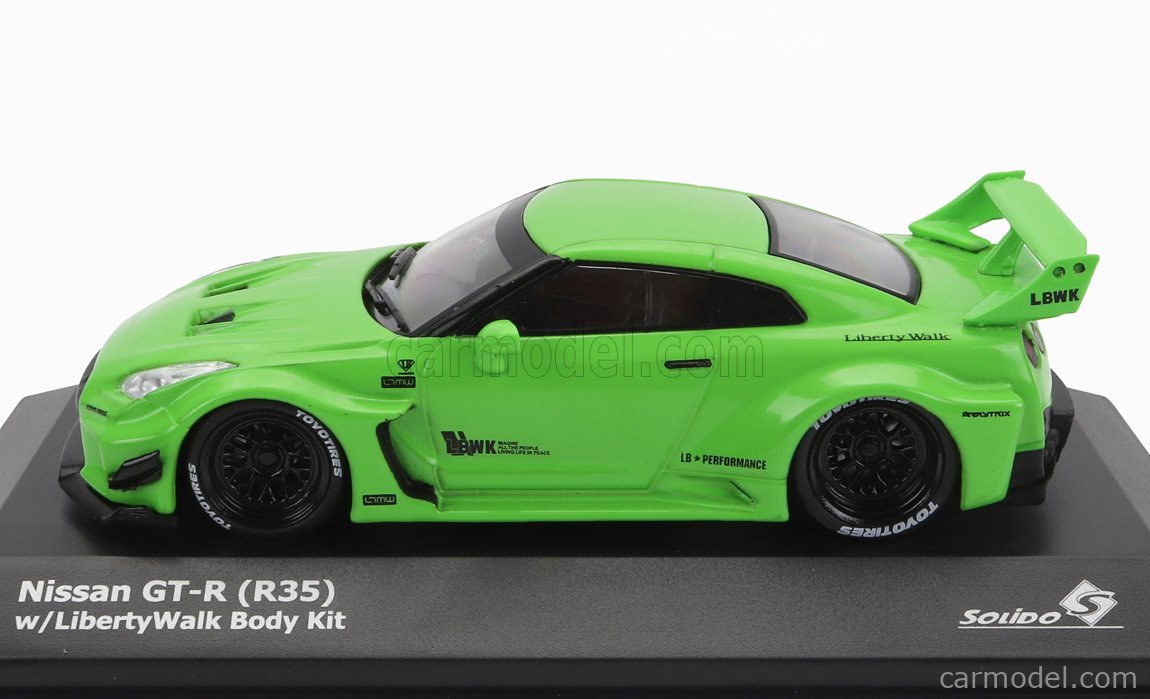 SOLIDO 4311207 Echelle 1/43 | NISSAN GT-R (R35) LB LIBERTY WALK COUPE ...