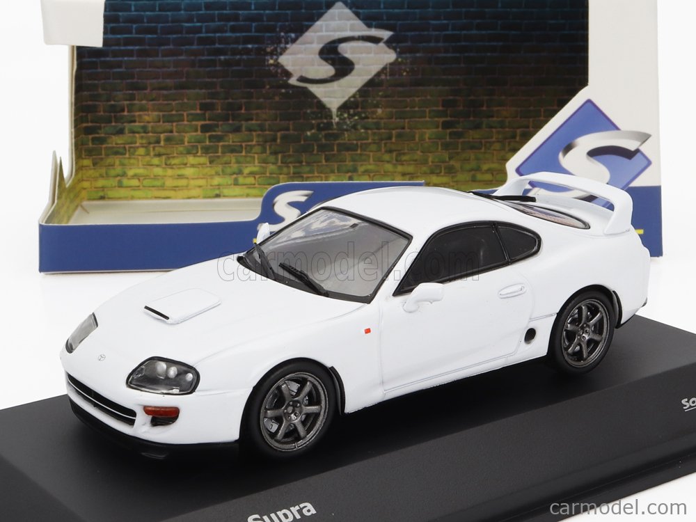 SOLIDO 4314001 Scale 1/43 | TOYOTA SUPRA MKIV COUPE 2001 WHITE