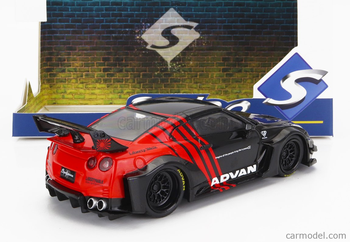 SOLIDO 4311204 Scale 1/43 | NISSAN GT-R (R35) LB WORKS COUPE ADVAN 2016 ...