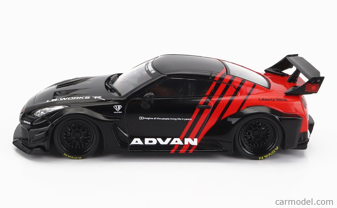 SOLIDO 4311204 Scale 1/43 | NISSAN GT-R (R35) LB WORKS COUPE ADVAN 2016 ...