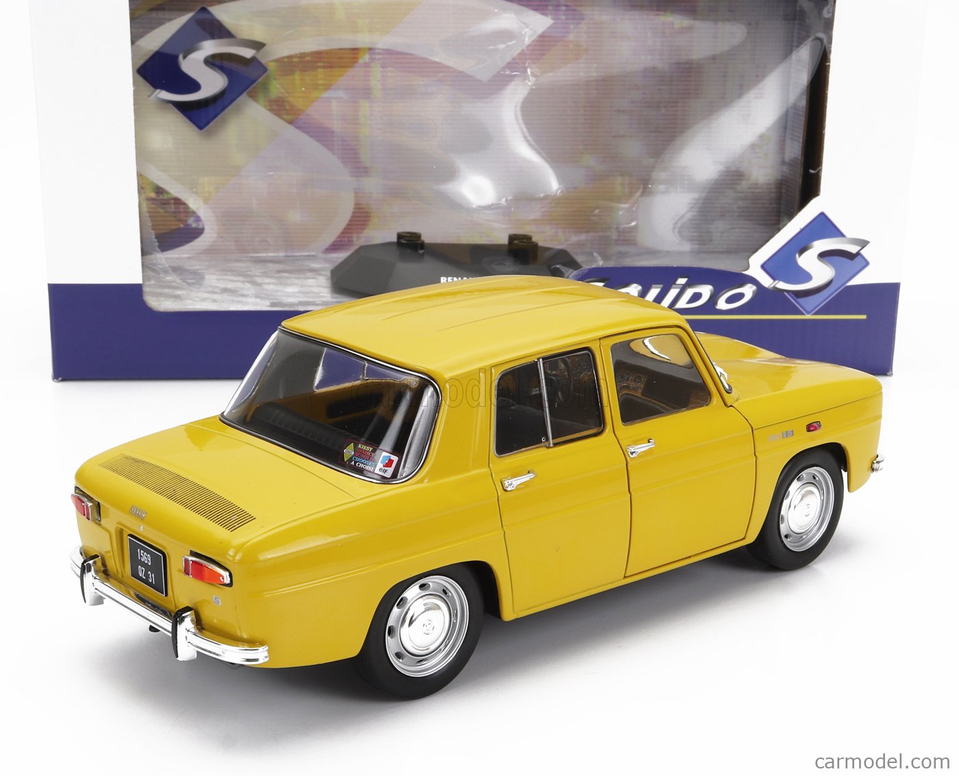 SOLIDO 1803609 Scale 1/18 | RENAULT R8S 1968 YELLOW