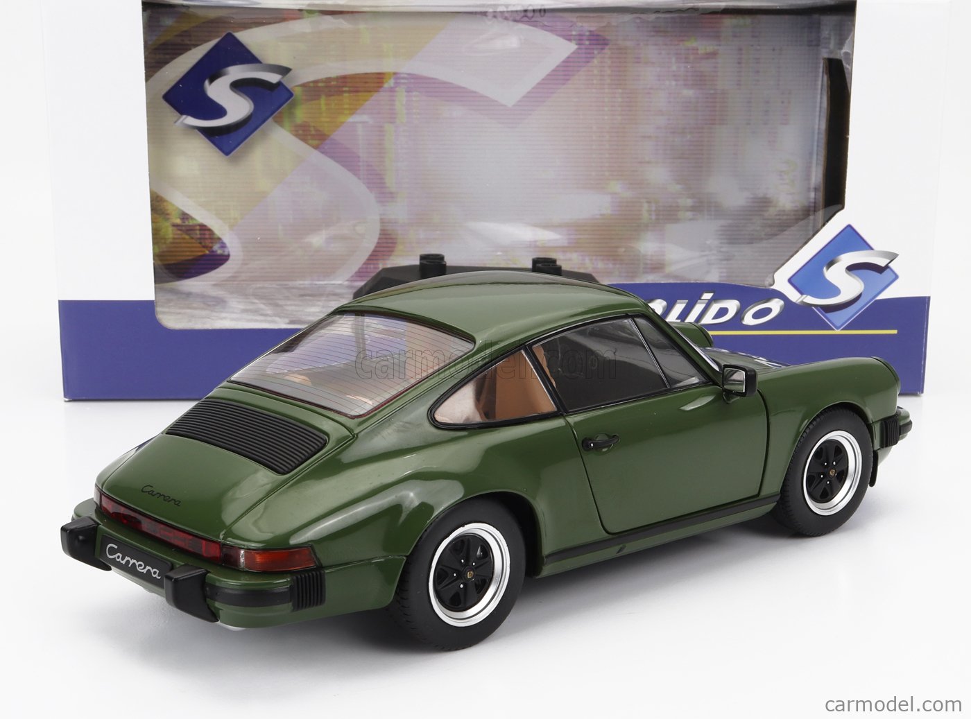 SOLIDO 1802608 Scale 1/18 | PORSCHE 911 SC COUPE 1978 GREEN