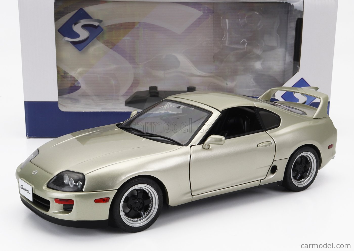 SOLIDO 1807604 Scala 1/18 | TOYOTA SUPRA MKIV (A80) COUPE 1993 GREY