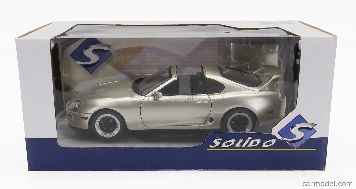 SOLIDO 1807604 Масштаб 1/18 | TOYOTA SUPRA MKIV (A80) COUPE 1993 GREY