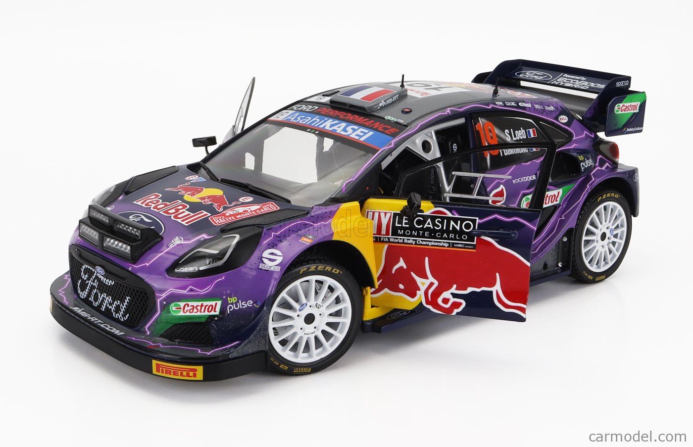SOLIDO 1809502 Scala 1/18 | FORD ENGLAND PUMA RALLY1 RED BULL TEAM FORD ...