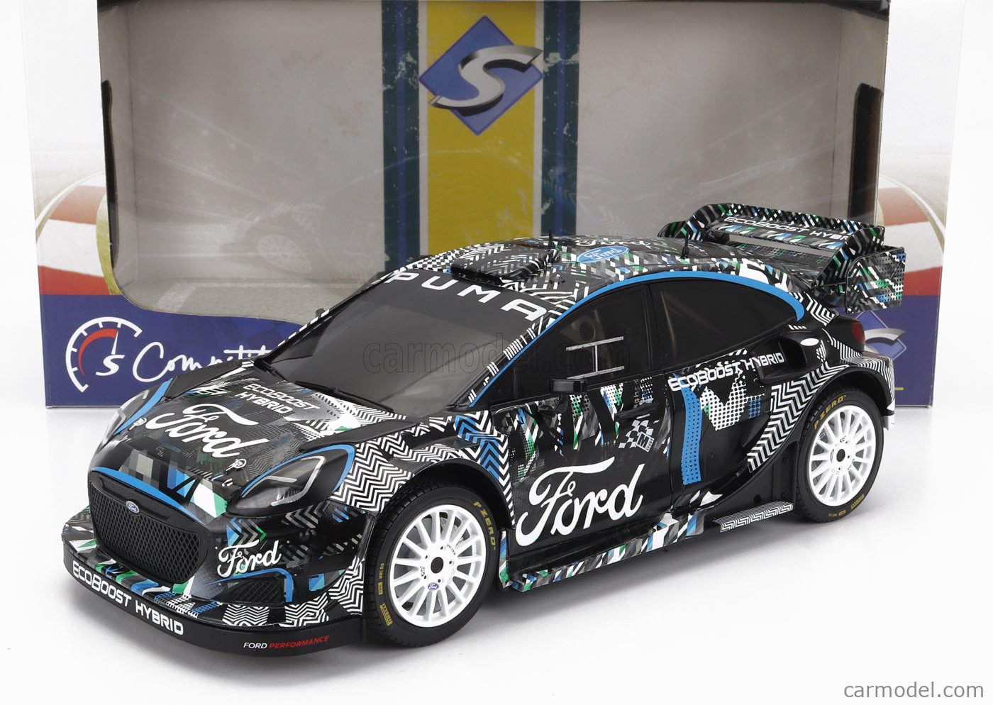 SOLIDO 1809501 Scala 1/18 | FORD ENGLAND PUMA RALLY1 N 0 GOODWOOD ...