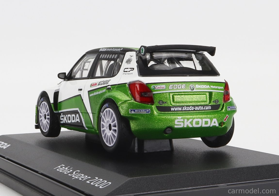 ABREX 143XAB-6042a Escala 1/43 | SKODA FABIA II FL S2000 TEAM SKODA ...