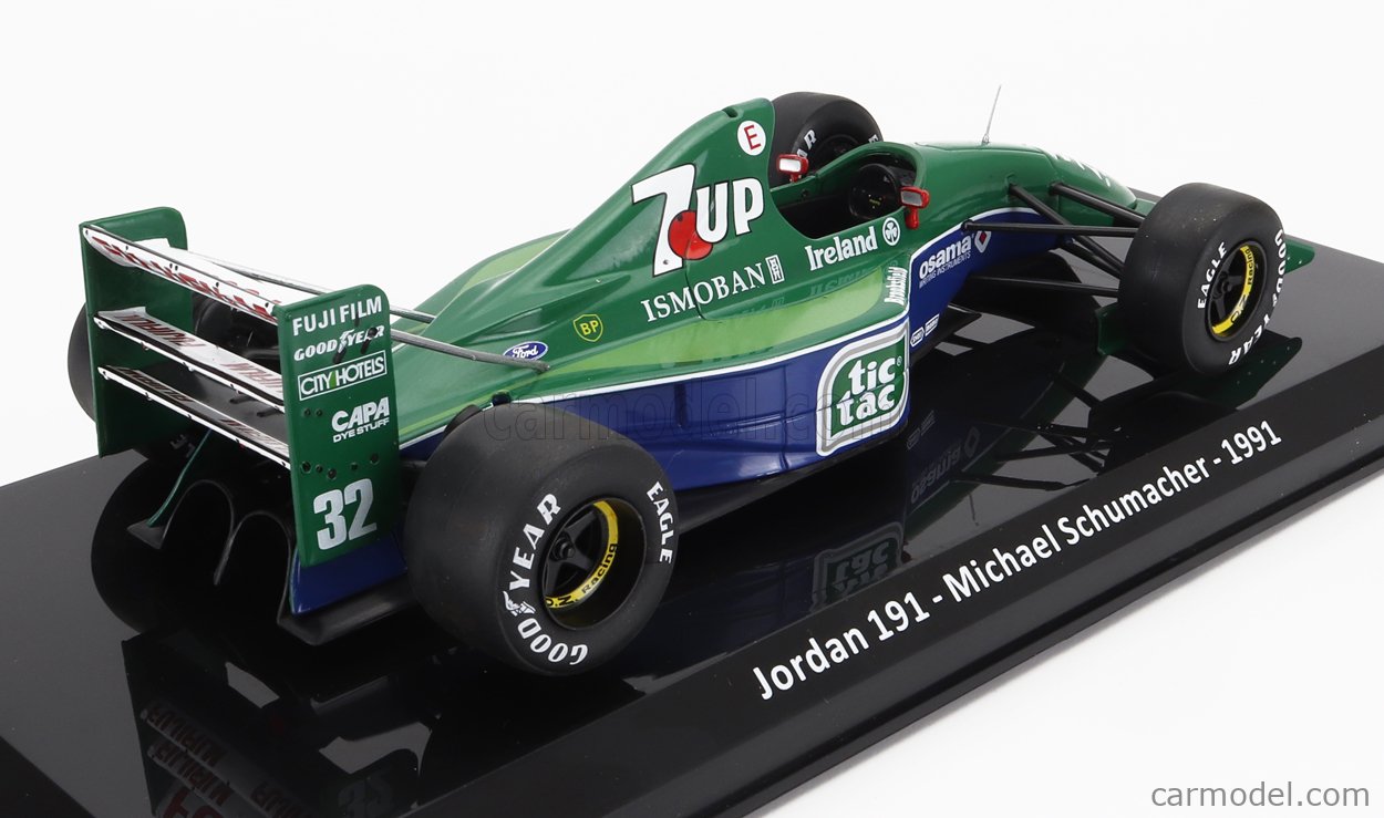 EDICOLA ABFOR044 Escala 1/24 | JORDAN F1 191 TEAM 7UP JORDAN N 32 ...