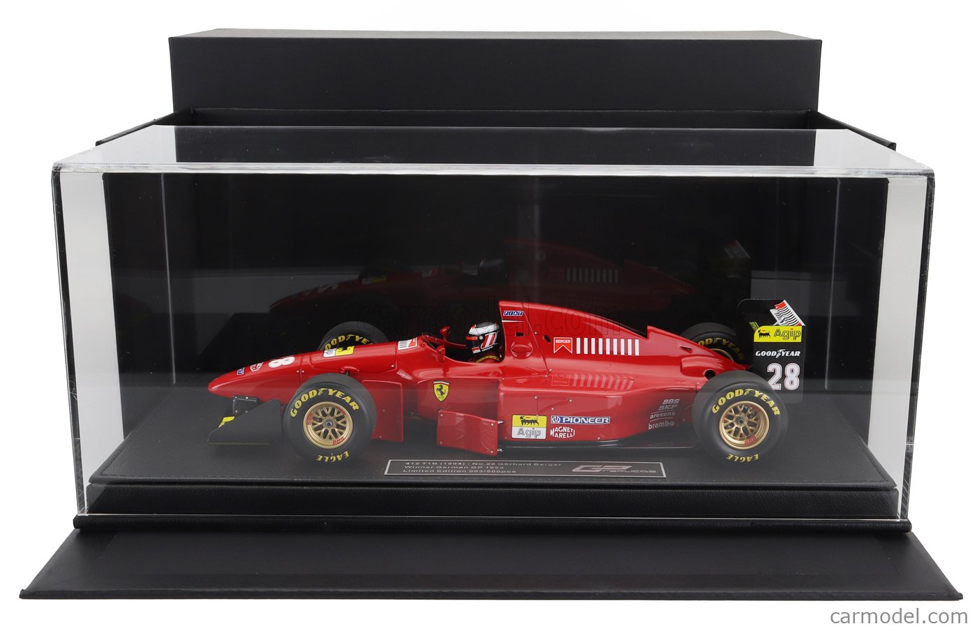 GP-REPLICAS GP172BWD Scale 1/18 | FERRARI F1 412 T1B N 28 WINNER GERMAN ...