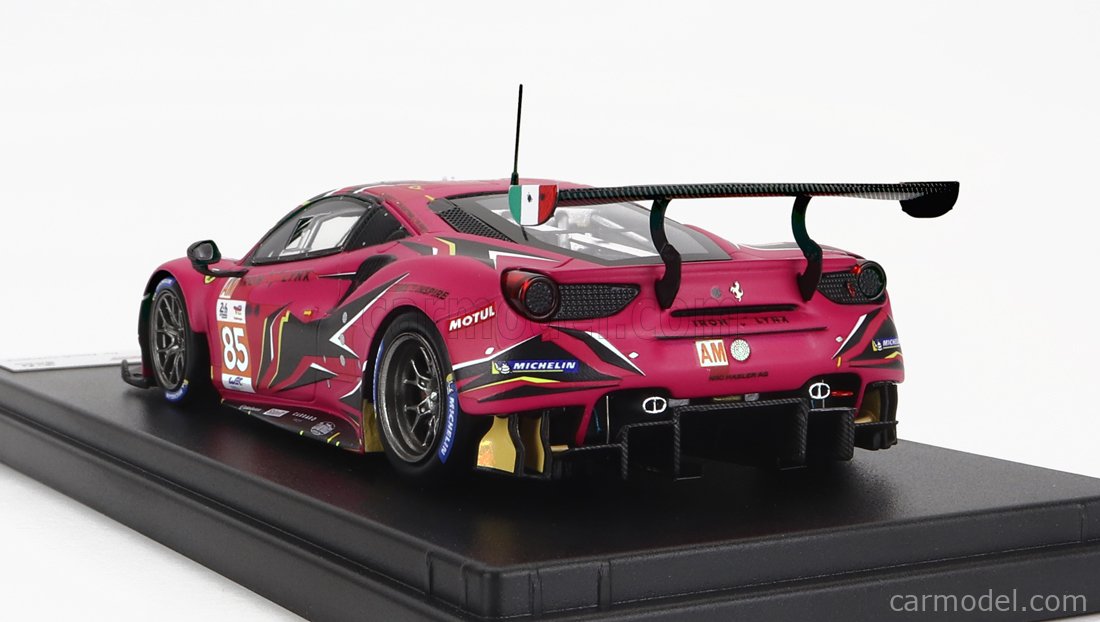 LOOKSMART LSLM153 Scale 1/43 | FERRARI 488 GTE EVO 3.9L TURBO V8 TEAM ...