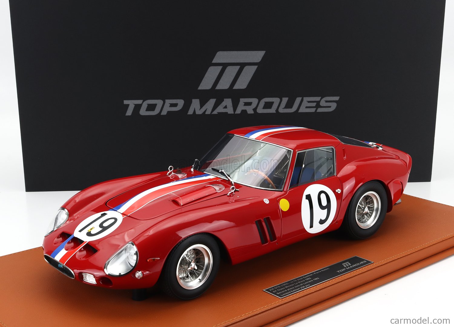 TOPMARQUES TM12-56A Scale 1/12 | FERRARI 250 GTO 3.0L V12 COUPE TEAM ...