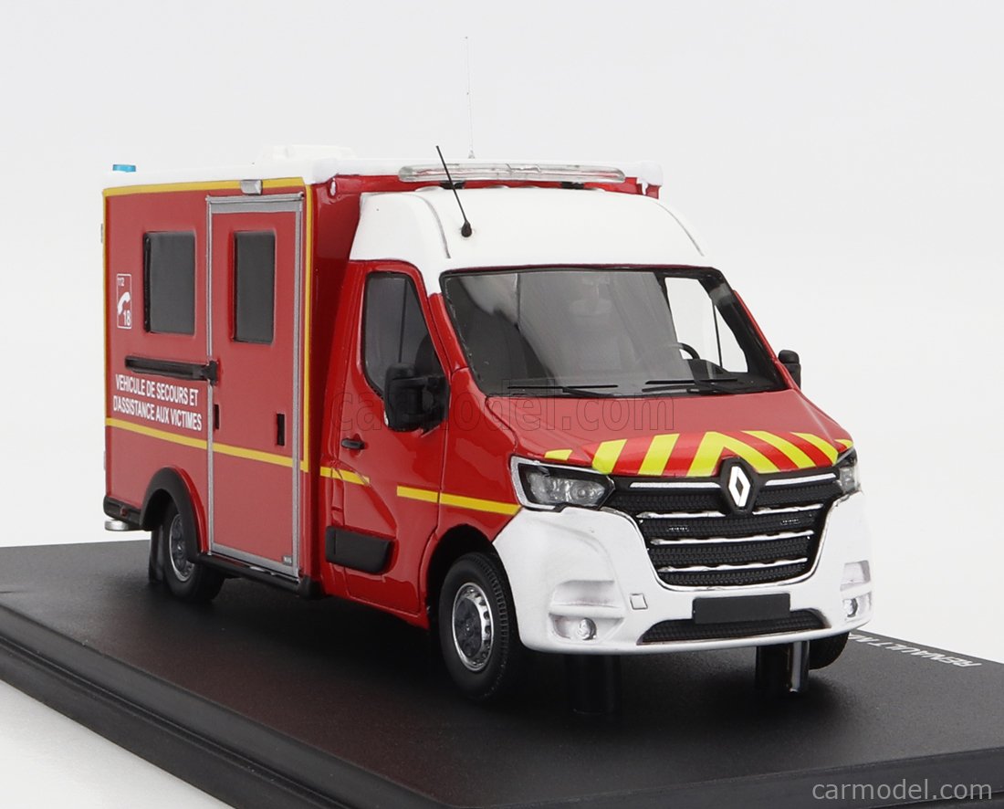 ALERTE ALERTE0143 Escala 1/43 | RENAULT MASTER VAN WAS SDIS 77 VEHICULE ...