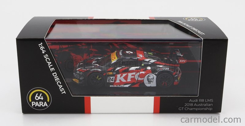 PARAGON-MODELS PA-55263 Scale 1/64 | AUDI R8 LMS TEAM KFC RACING N 24 ...