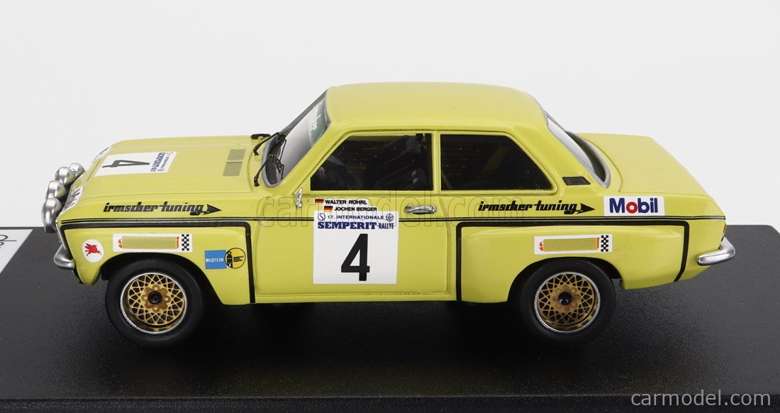 TROFEU TRFDSN104 Scale 1/43 | OPEL ASCONA (night version) N 4 2nd RALLY ...