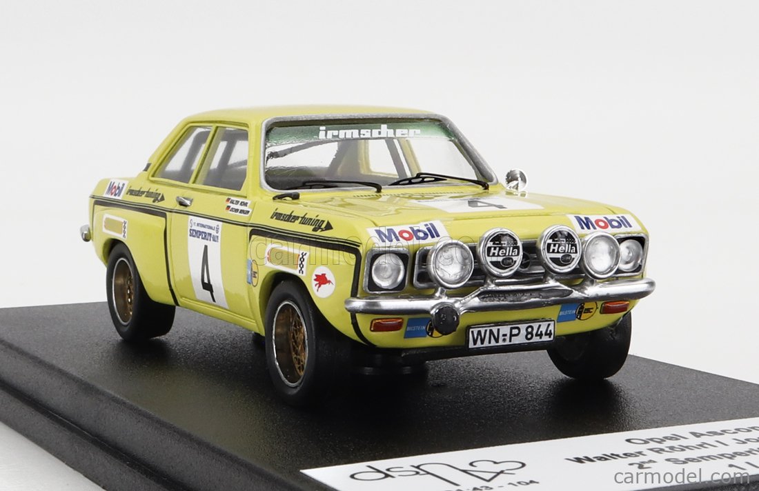 TROFEU TRFDSN104 Scale 1/43 | OPEL ASCONA (night version) N 4 2nd RALLY ...