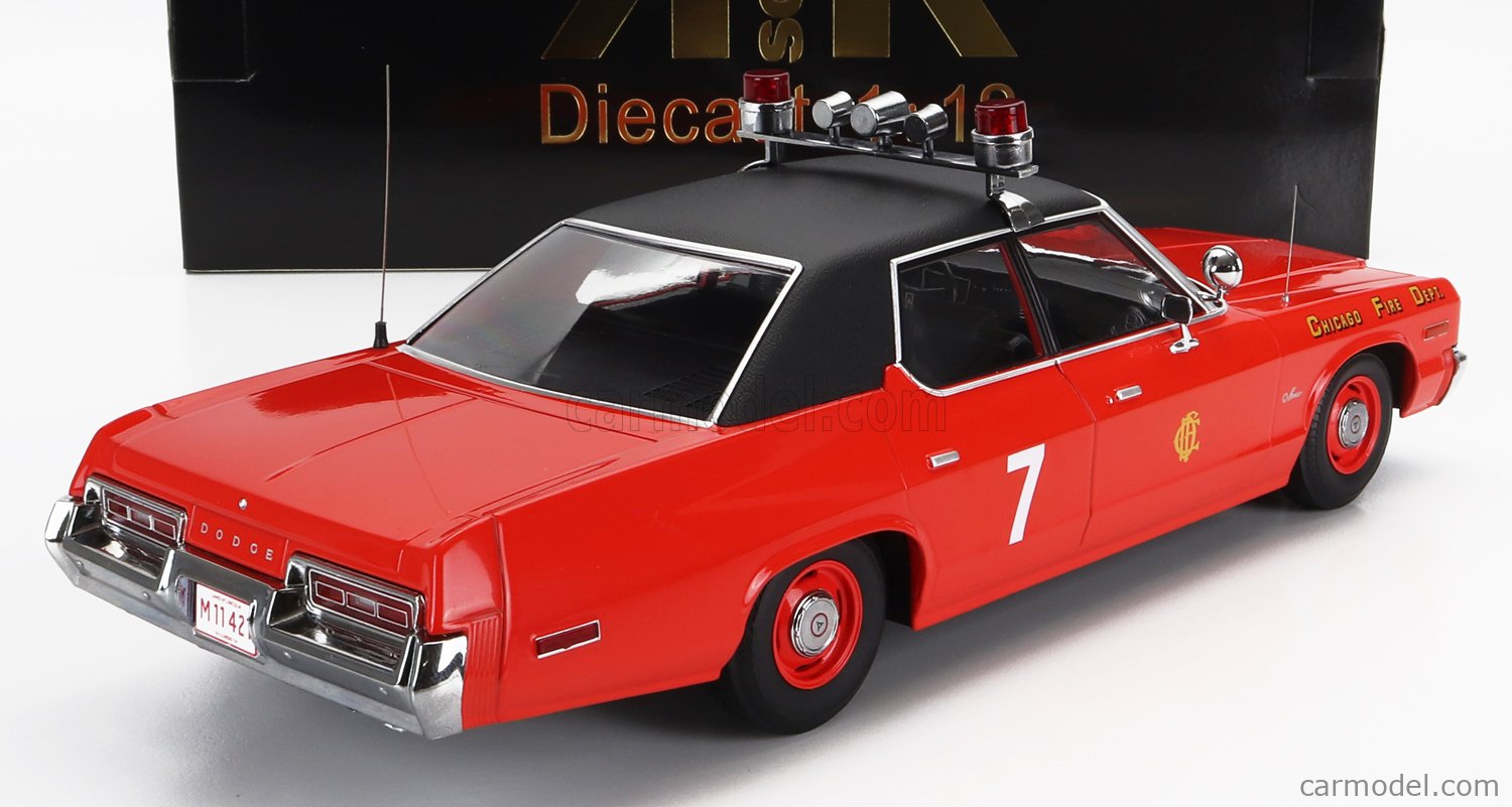 KK-SCALE KKDC181125 Scale 1/18 | DODGE MONACO N 7 CHICAGO FIRE ENGINE ...
