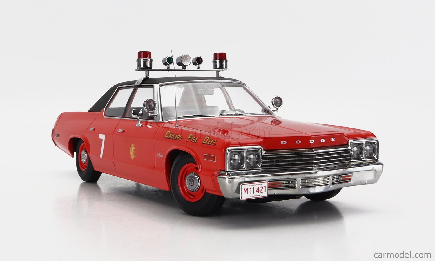 KK-SCALE KKDC181125 Scale 1/18 | DODGE MONACO N 7 CHICAGO FIRE ENGINE ...