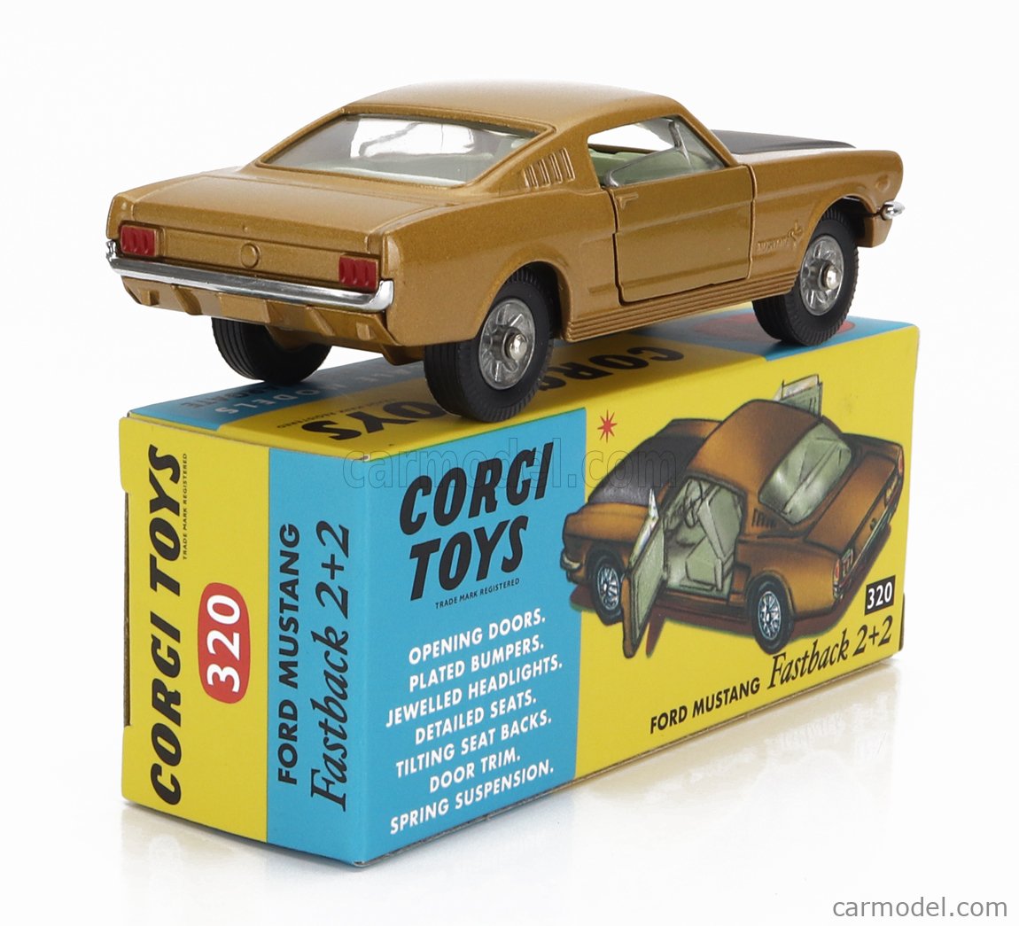 CORGI RT32001-320 Scale 1/46 | FORD USA MUSTANG COUPE 2+2 FASTBACK 1965 ...