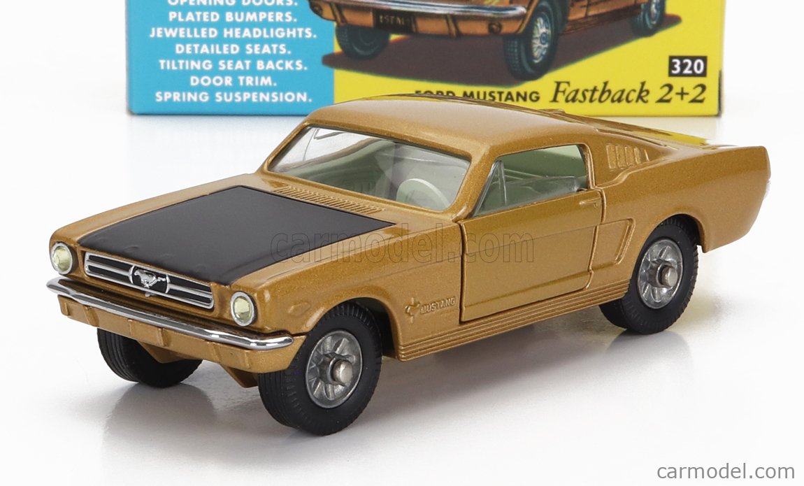 CORGI RT32001-320 Scale 1/46 | FORD USA MUSTANG COUPE 2+2 FASTBACK 1965 ...