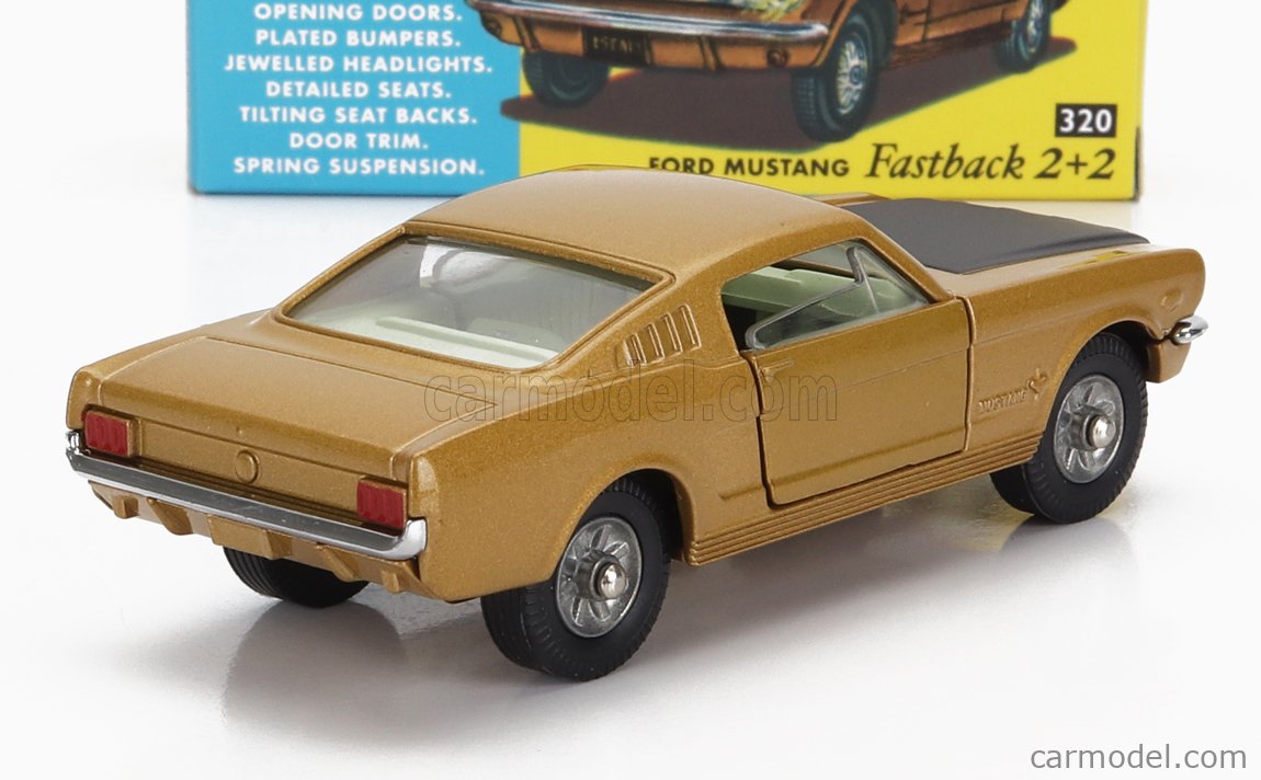 CORGI RT32001-320 Scale 1/46 | FORD USA MUSTANG COUPE 2+2 FASTBACK 1965 ...