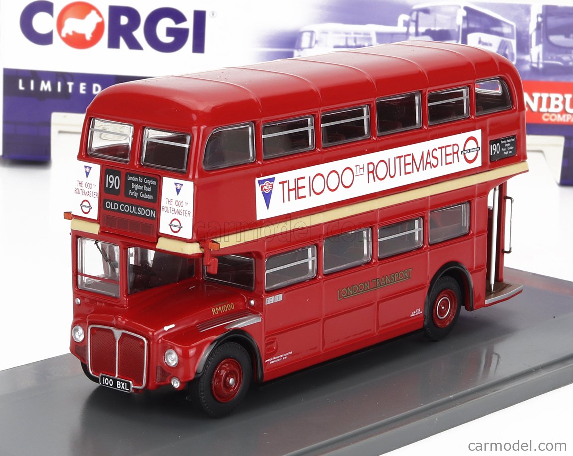 CORGI OM46318 Scale 1/76 | ROUTEMASTER RML 2757 AUTOBUS LONDON ...
