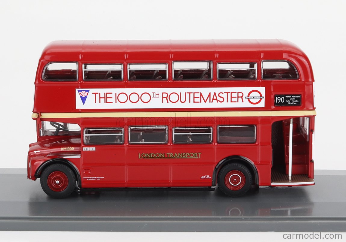 CORGI OM46318 Scale 1/76 | ROUTEMASTER RML 2757 AUTOBUS LONDON ...