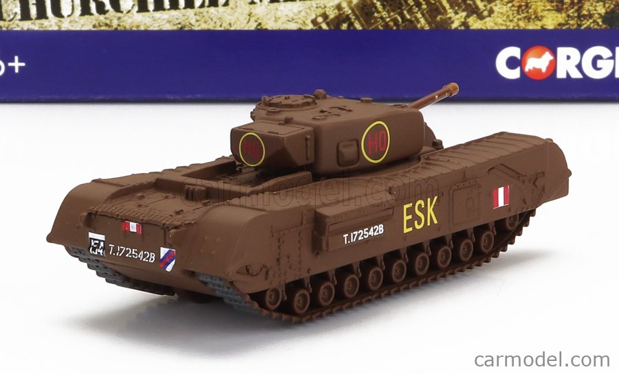 CORGI CS90637 Scale 1/87 | TANK CHURCHILL MKIII 1941 - CM. 8.0 MILITARY ...