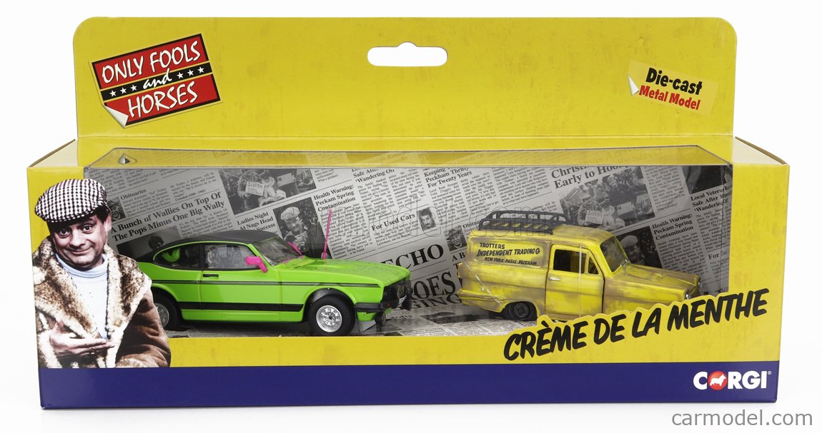 CORGI CC99189 Scale 1/36 | FORD ENGLAND ONLY FOOLS AND HORSES SET 2X ...