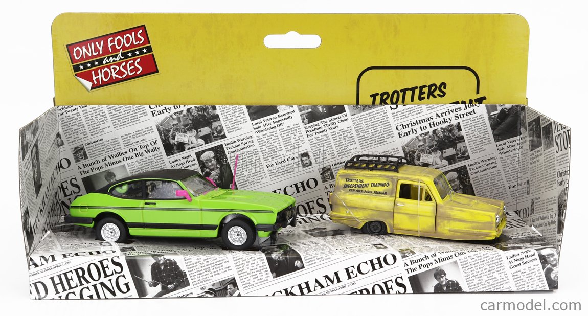 CORGI CC99189 Scale 1/36 | FORD ENGLAND ONLY FOOLS AND HORSES SET 2X ...