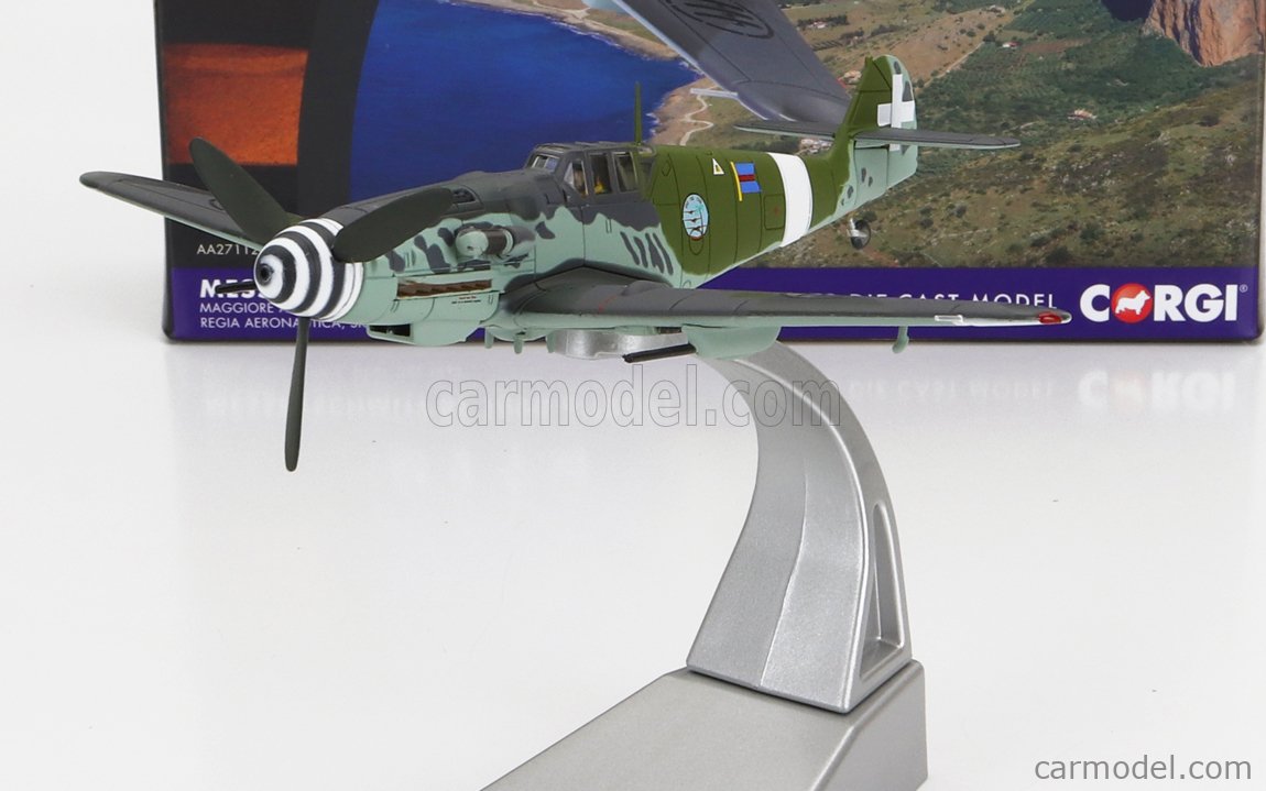 CORGI AA27112 Scale 1/72 | MESSERSCHMITT BF 109G-6 TROP MILITARY ...