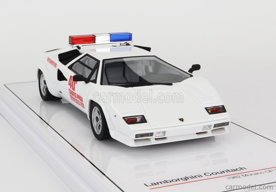 TRUESCALE TSM430702 Scale 1/43 | LAMBORGHINI COUNTACH SAFETY CAR F1 ...