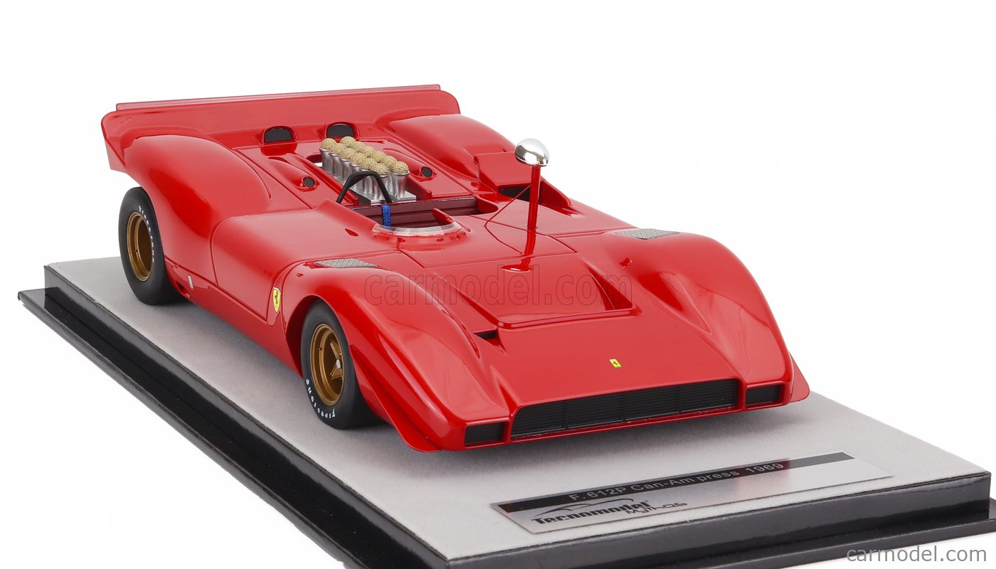 TECNOMODEL TM18-256A Scale 1/18 | FERRARI 612P CAN-AM PRESS VERSION ...
