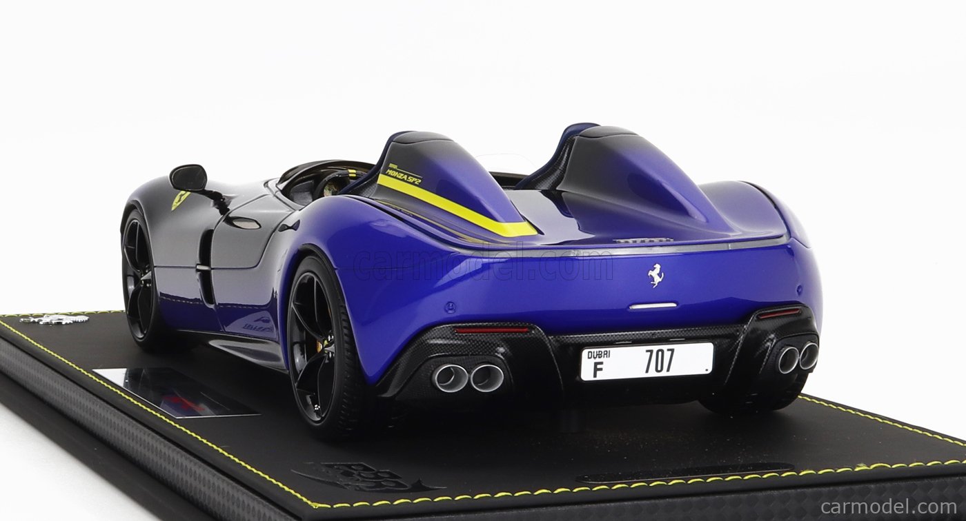 BBR-MODELS P18165BV-VET Scale 1/18 | FERRARI MONZA SP2 ICONA 2018 - CON ...