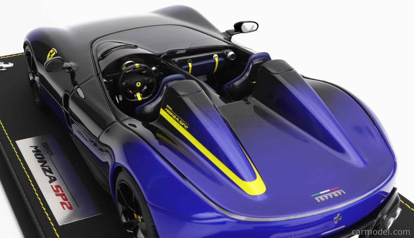 BBR-MODELS P18165BV-VET Scale 1/18 | FERRARI MONZA SP2 ICONA 2018 - CON ...