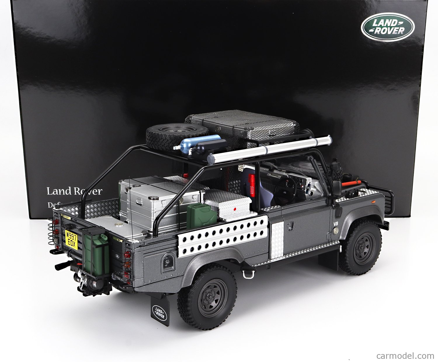 KYOSHO KSR08903TR-B Scale 1/18 | LAND ROVER DEFENDER 90 PICK-UP 2001 ...
