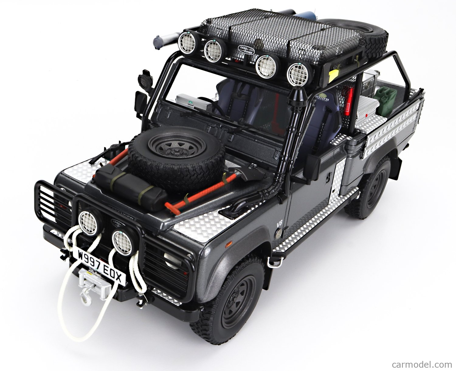 KYOSHO KSR08903TR-B Scale 1/18 | LAND ROVER DEFENDER 90 PICK-UP 2001 ...