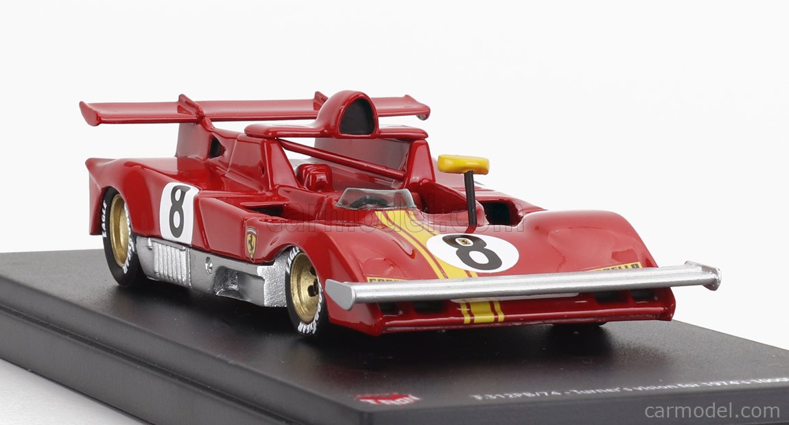 TRON P363 Scale 1/43 | FERRARI F312PB N 8 RACING 1000km IMOLA 1974 RED