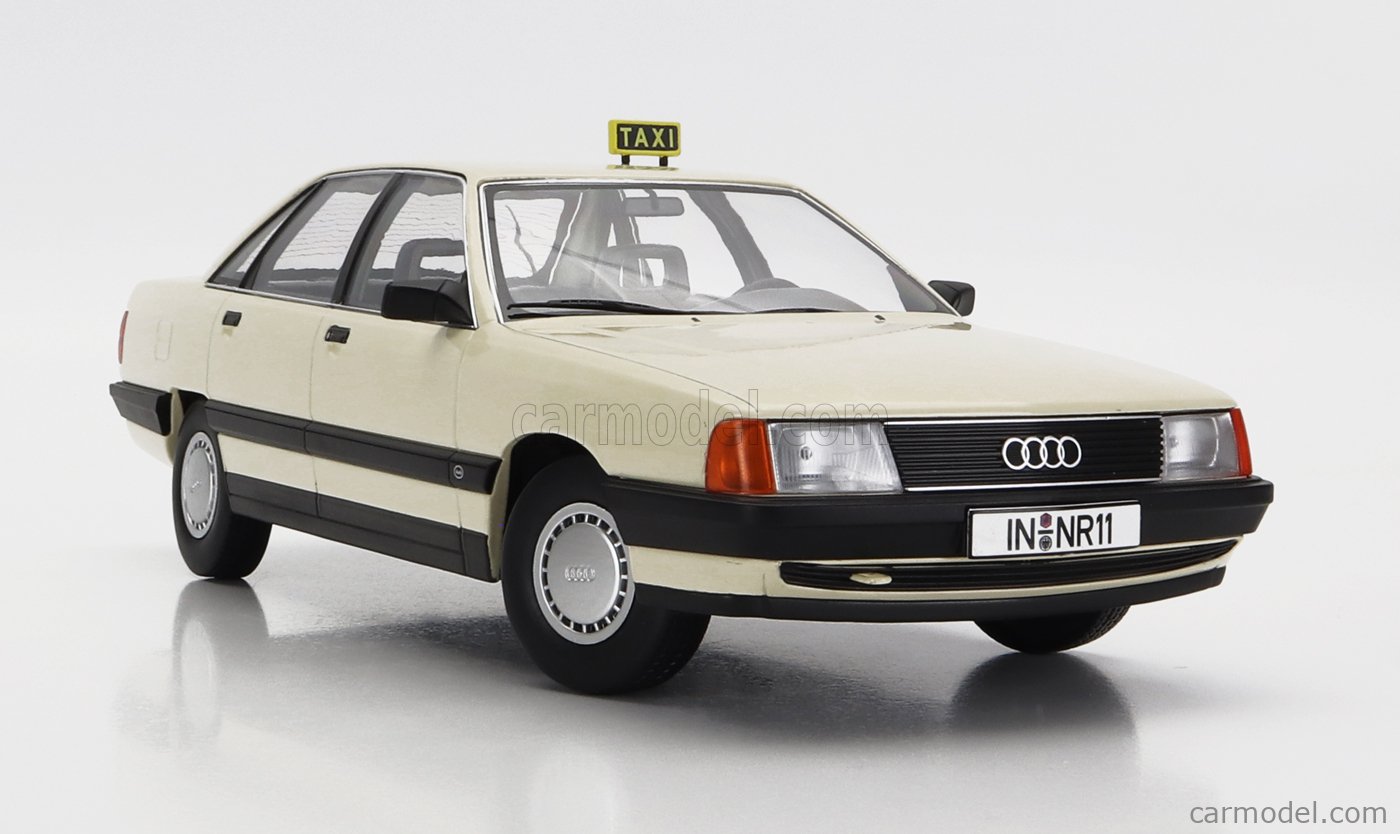 TRIPLE9 T9-1800355 Masstab: 1/18 | AUDI 100 (C3) TAXI 1989 BEIGE