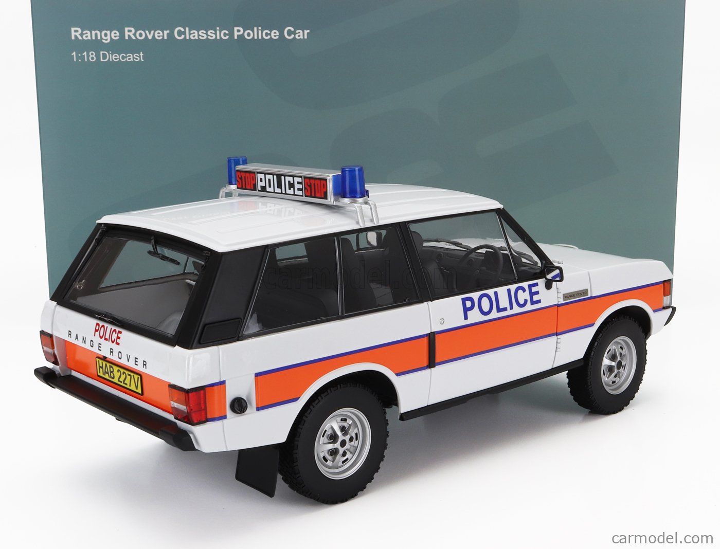 ALMOST-REAL ALM810115 Scale 1/18 | LAND ROVER RANGE ROVER POLICE 1980 ...
