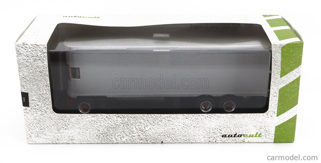 AUTOCULT ATC11018 Scale 1/43 | FAGEOL TC CARGO LINER TRUCK USA 1950 SILVER