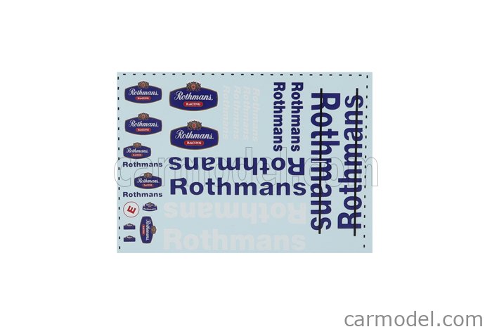 MINICHAMPS 543941833 Echelle 1/18 | WILLIAMS F1 FW16 TEAM ROTHMANS ...
