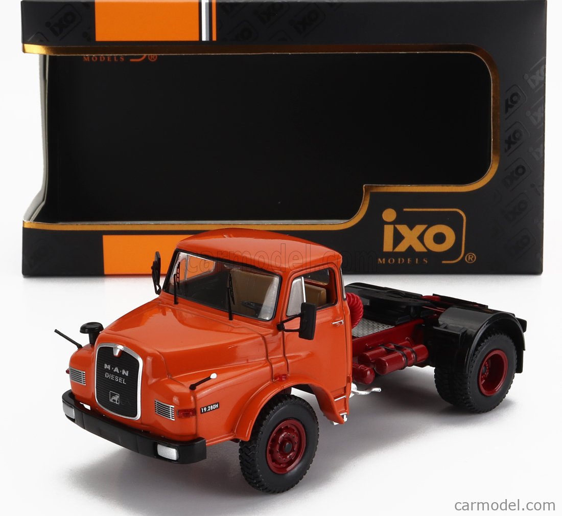IXO-MODELS TR155.22 Scale 1/43 | MAN 19.280H TRACTOR TRUCK 2-ASSI 1971 ...