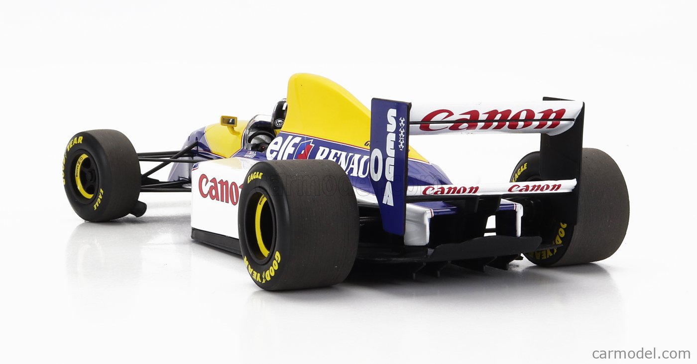 MINICHAMPS 180930000 Scale 1/18 | WILLIAMS F1 FW15C RENAULT N 0 SEASON 1993 DAMON HILL BLUE ...