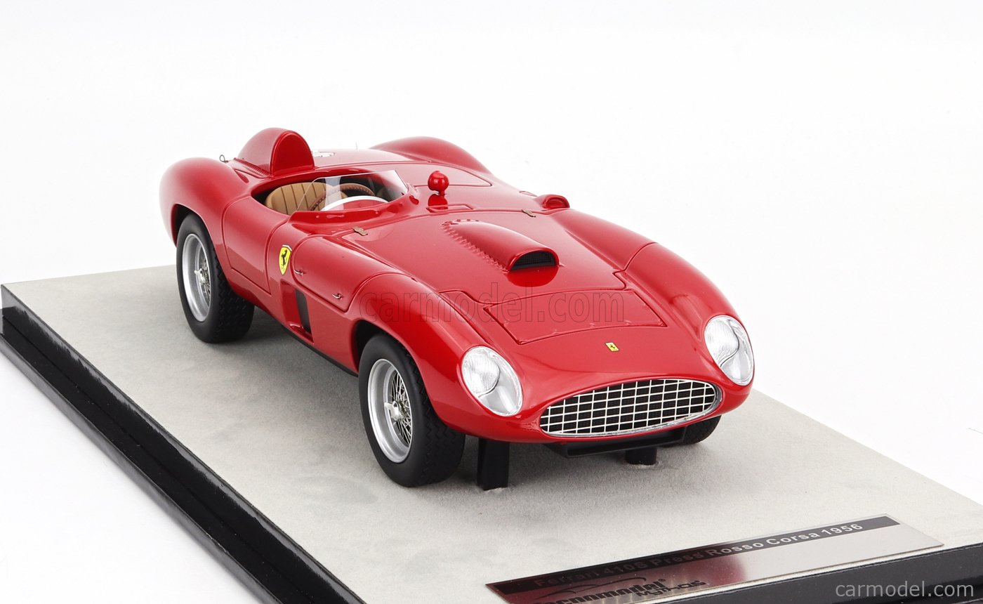 TECNOMODEL TM18-280A Scale 1/18 | FERRARI 410S PRESS VERSION 1956 ROSSO ...