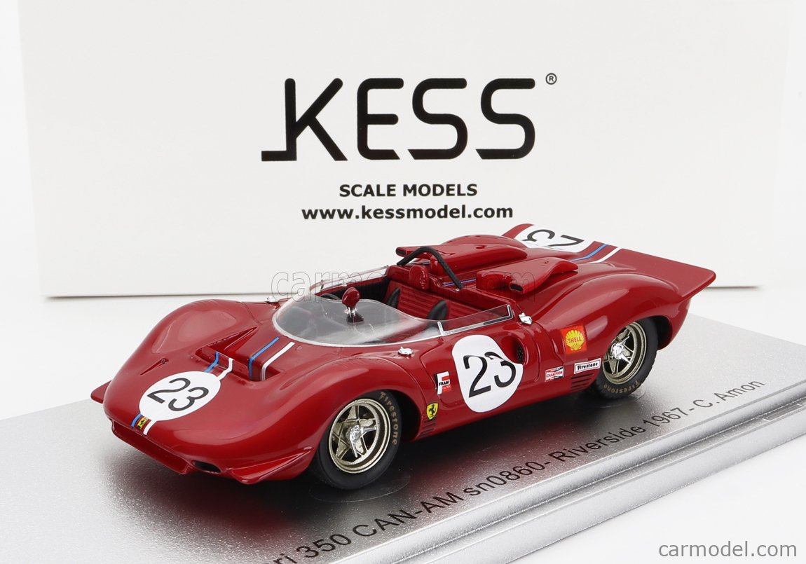 KESS-MODEL KE43056370 Echelle 1/43 | FERRARI 350 P4 SPIDER CAN-AM s ...