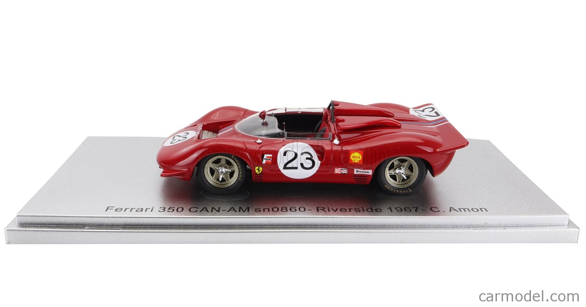 KESS-MODEL KE43056370 Scale 1/43 | FERRARI 350 P4 SPIDER CAN-AM s/n0860 ...