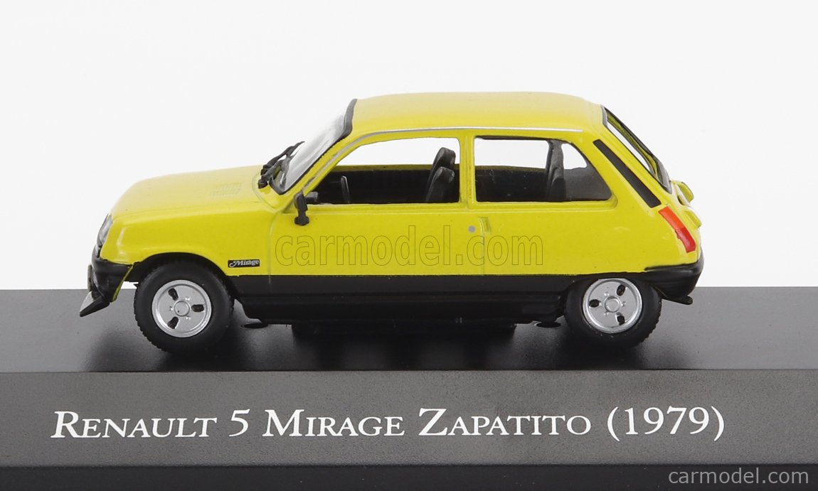 EDICOLA GRANDAUTOMEMOMEX090 Scale 1/43 | RENAULT R5 MIRAGE ZAPATITO ...